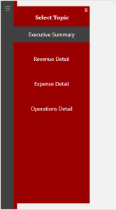 Custom Collapsing Report Navigation Pane | Alluring Analytics